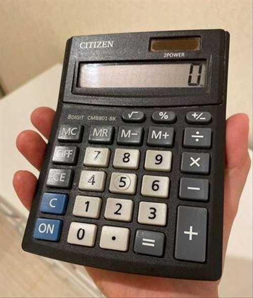 Калькулятор настольный Citizen Business cmb801bk