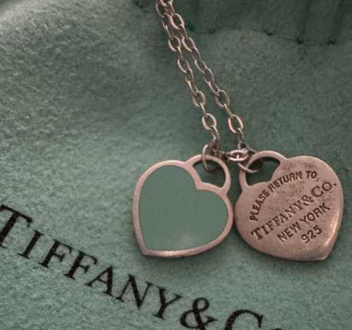 Колье Tiffany&Co серебро