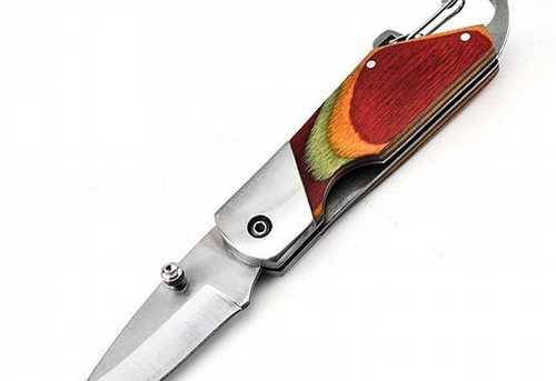 Нож складной X30 ст.440С с карабином (Малый)