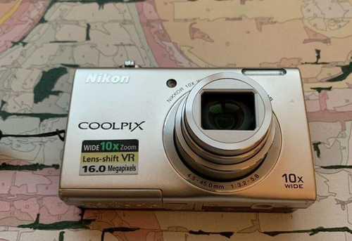 Nikon Coolpix S6200 цифровой фотоаппарат
