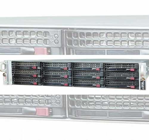 Supermicro 2U X10DRU 12LFF 2xE5-2650v4 128GB