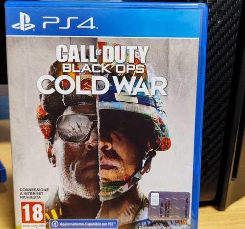 Call of Duty Black Ops Cold War диск PS4