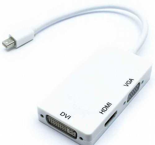 Переходник Mini DisplayPort (DP) на DVI /hdmi /VGA