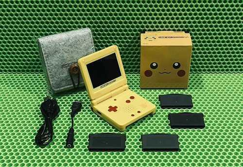 Game Boy Advance SP IPS (Pikachu)