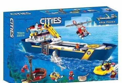 793 детали Lego исследовательское судно Bela 11617