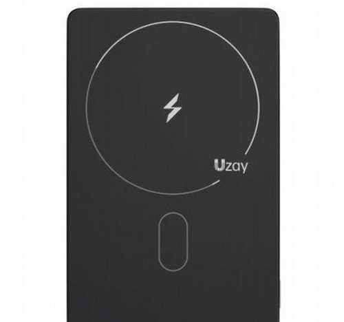 Внешний аккумулятор внешний Uzay Slim Powerbank 5000 mAh, черный