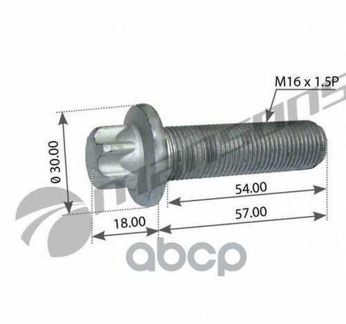 Болт крепления суппорта M 16 x 1,5 x 55 (rotos)