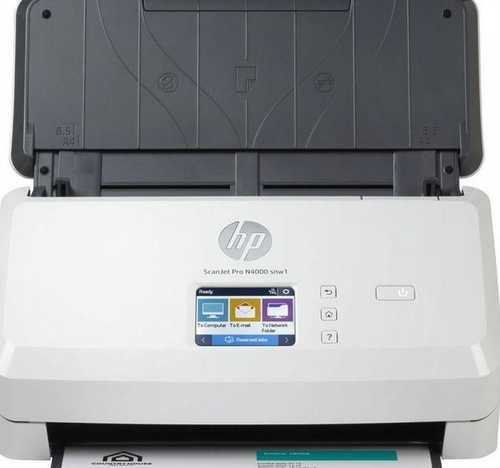 Сканер HP ScanJet Pro N4000 snw1 (6FW08A)