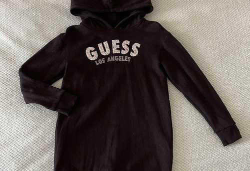 Худи черная guess 140 р-р