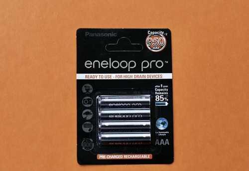 Аккумуляторы Panasonic Eneloop Pro AAA 950 мАч