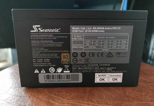 Блок питания seasonic 520w