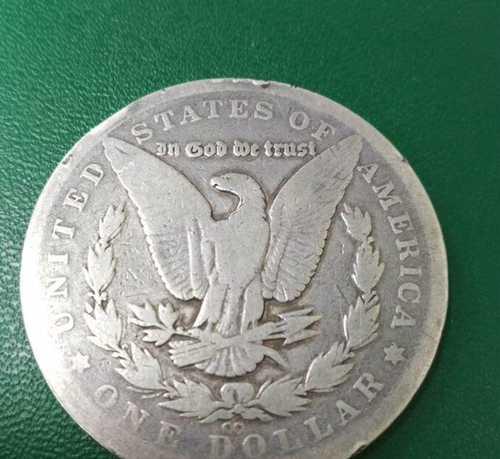 Cеребряная Монета Морган Моргановский 1879 год CC