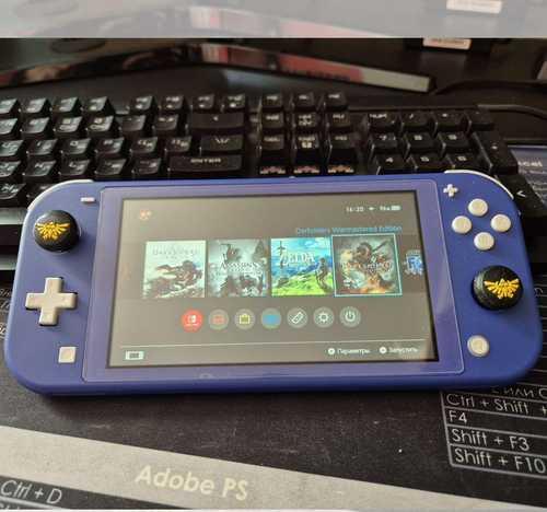 Портативная игровая приставка nintendo switch lite