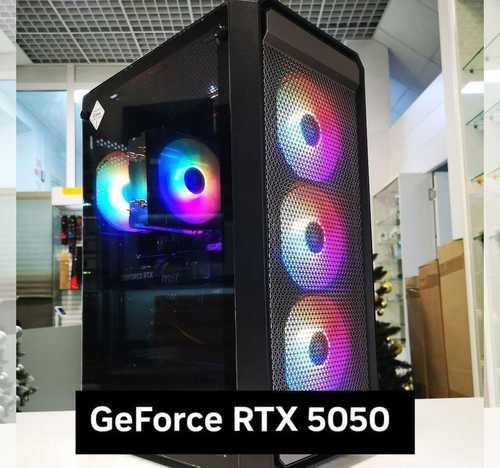 Игровой ПК, Ryzen 5 5500, GeForce RTX 5050 8 ГБ, RAM 16 ГБ