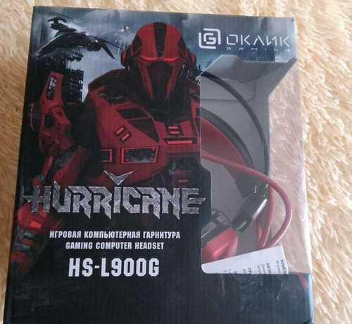 Компьютерная гарнитура oklick HS-L900G hurricane