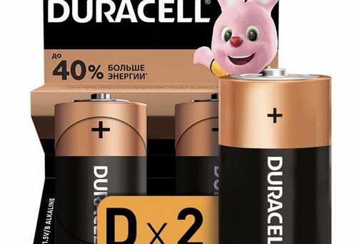 Батарейка Duracell D 2 шт