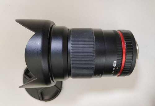 Объектив Samyang 35 мм F1.4 AS UMC для Canon