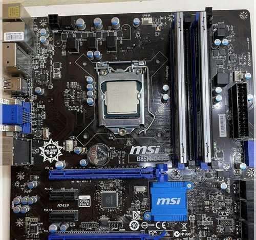 Мат плата B85M Intel core i5-4440