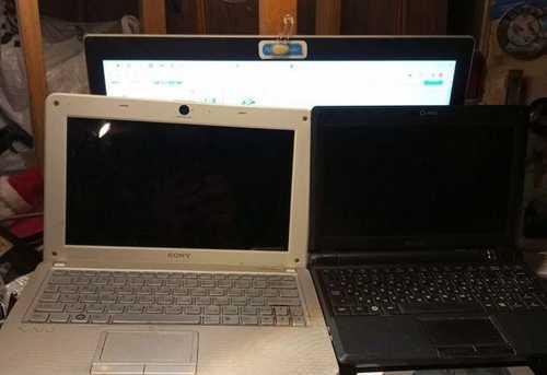 Ноутбуки Sony vpcw12S1R и Asus Eee PC 900