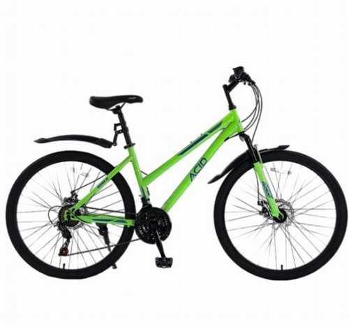 Велосипед 26" acid Q 250 D Bright Green/Blue