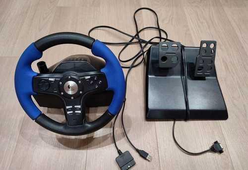 Playstation 2 игровой руль джойстик провода