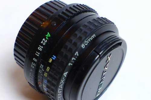 Объектив SMC Pentax-A 50mm f1,7