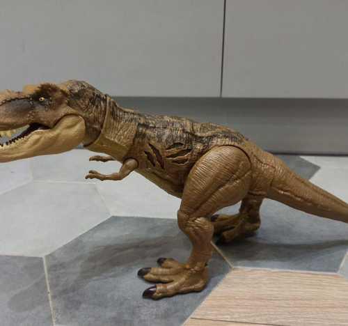 Тираннозавр Jurassic world mattel