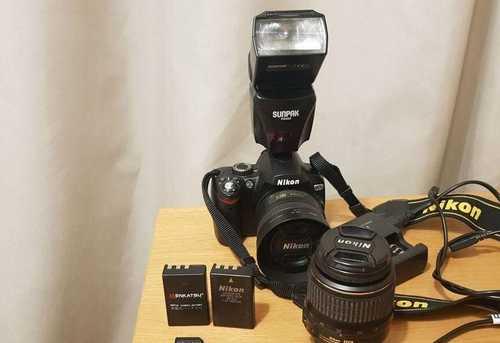 Зеркальный фотоаппарат Nikon d60