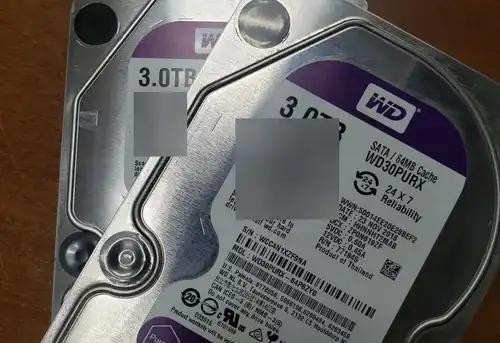 Жесткий диск 3Tb WD Purple