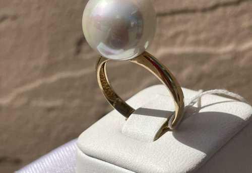 Золотое кольцо 585 с жемчугом
