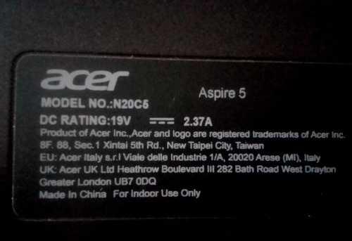 Ноутбук Acer новый