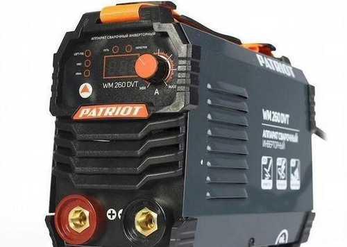 Сварочный аппарат patriot WM260DVT MMA инвертор