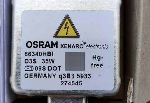 Лампа ксенон d3s osram