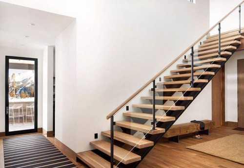 Лестница на второй этаж / изготовление лестниц