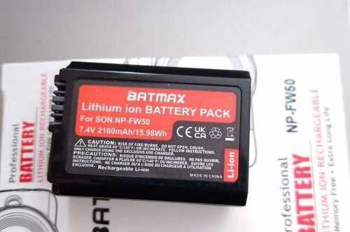 Аккумулятор Sony NP-FW50 Batmax