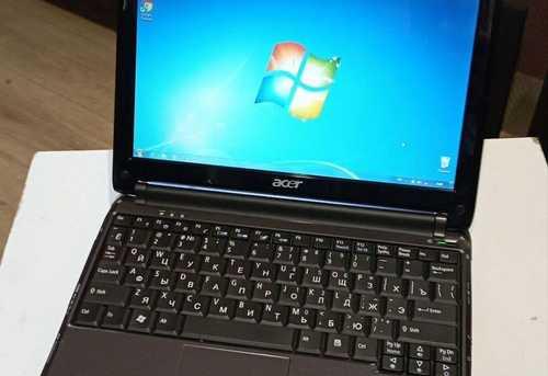 Ноутбук 10.1" Acer Aspire One AO531h, 250 ГБ, Atom N270, RAM 2 ГБ, Intel GMA 950