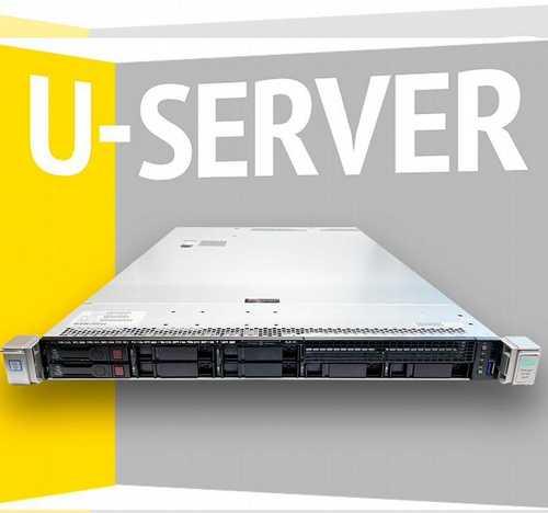 Сервер для 1С HP DL360 G9 8x2.5 2x2699Av4 128G P440ar 2x500W HPE ProLiant DL360 Gen9 8SFF 1U Б/У