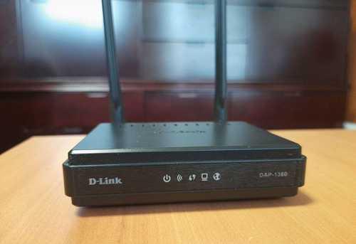 Wifi роутер d link dap 1360