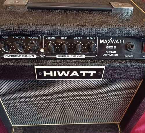 Гитарный комбоусилитель Hiwatt Maxwatt G20 8