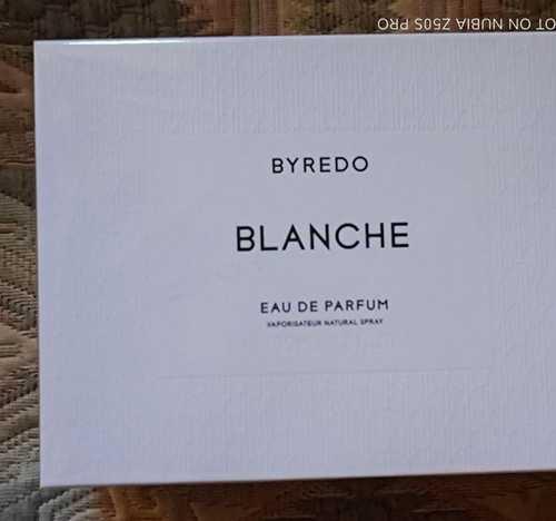 Духи byredo blanche новые