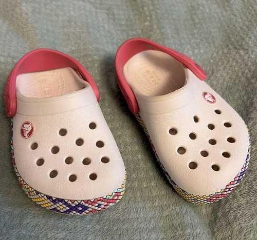 Сланцы crocs детские