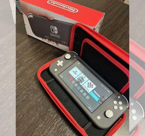 Nintendo switch lite прошитая 256