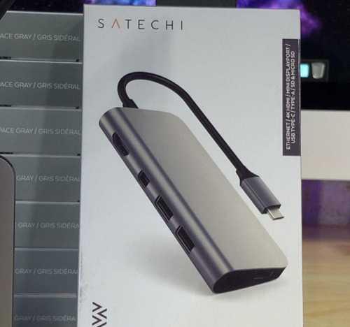 Отличный USB Type-C адаптер Satechi Aluminum ST-tc