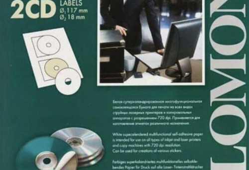 Бумага самоклящаяся для Дисков CD, DVD