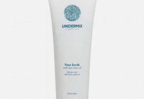 Скраб unidermix face scrub with tea tree oil