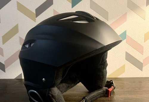 Шлем горнолыжный Alpy, размер L, Черный