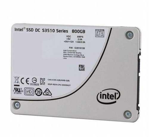 SSD 2.5" 800GB intel S3510 sataiii