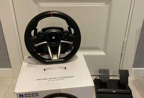 Игровой руль hori racing wheel apex