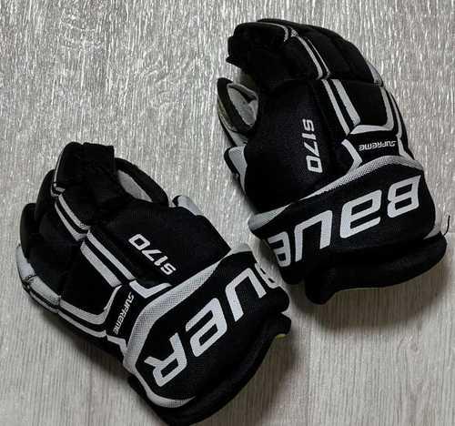 Краги хоккейные детские bauer supreme S170 9''