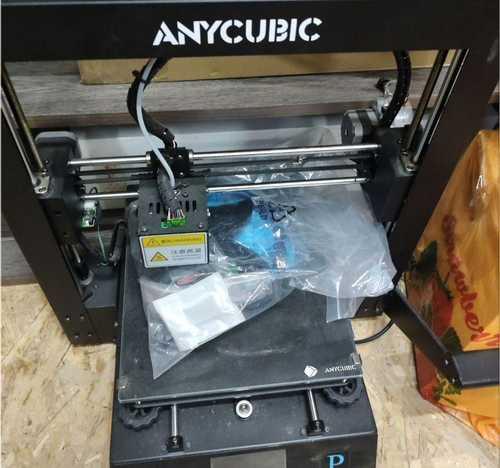 3D принтер anycubic mega pro + лазер